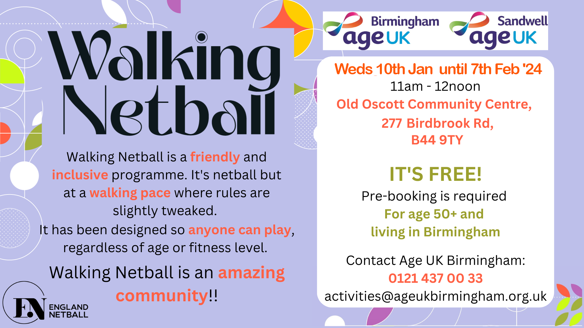 Walking Netball