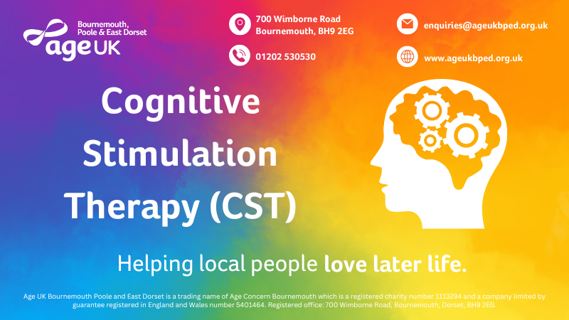 Dementia, CST, Age UK Bournemouth, Cognitive, Stimulation, Therapy