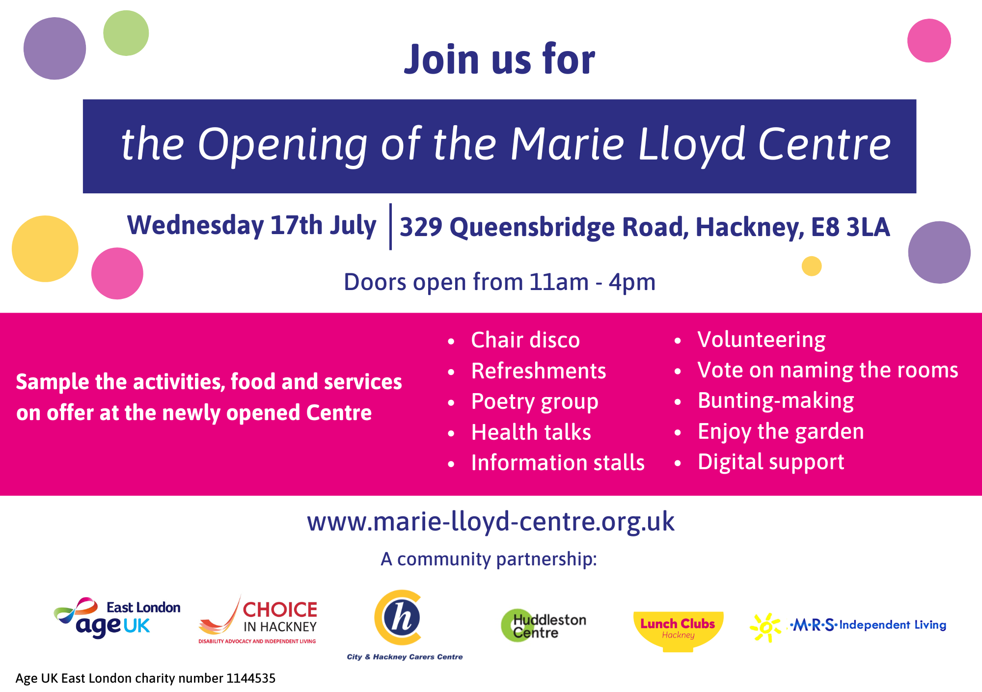 Marie Lloyd Centre