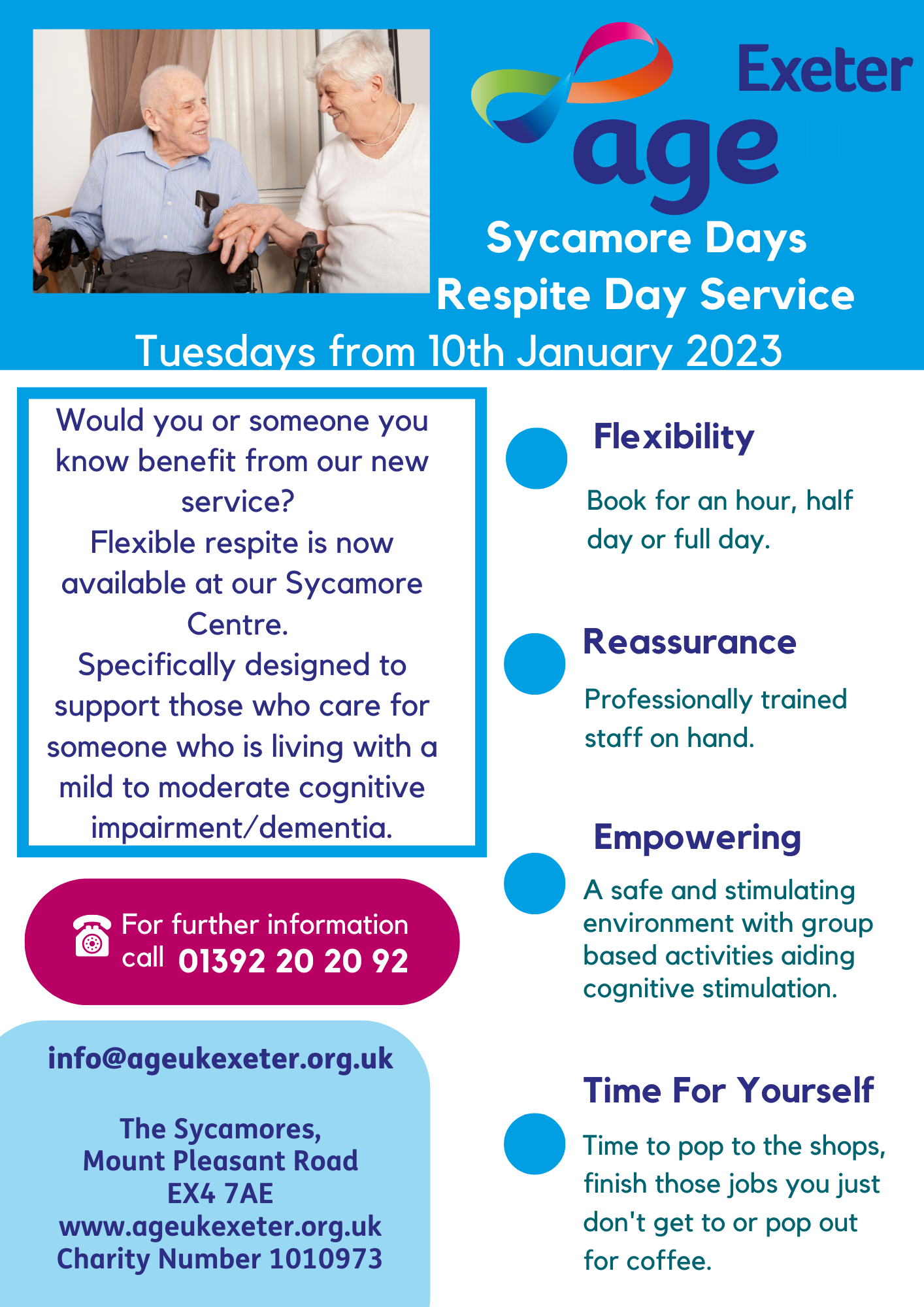 Welcome to Age UK Exeter