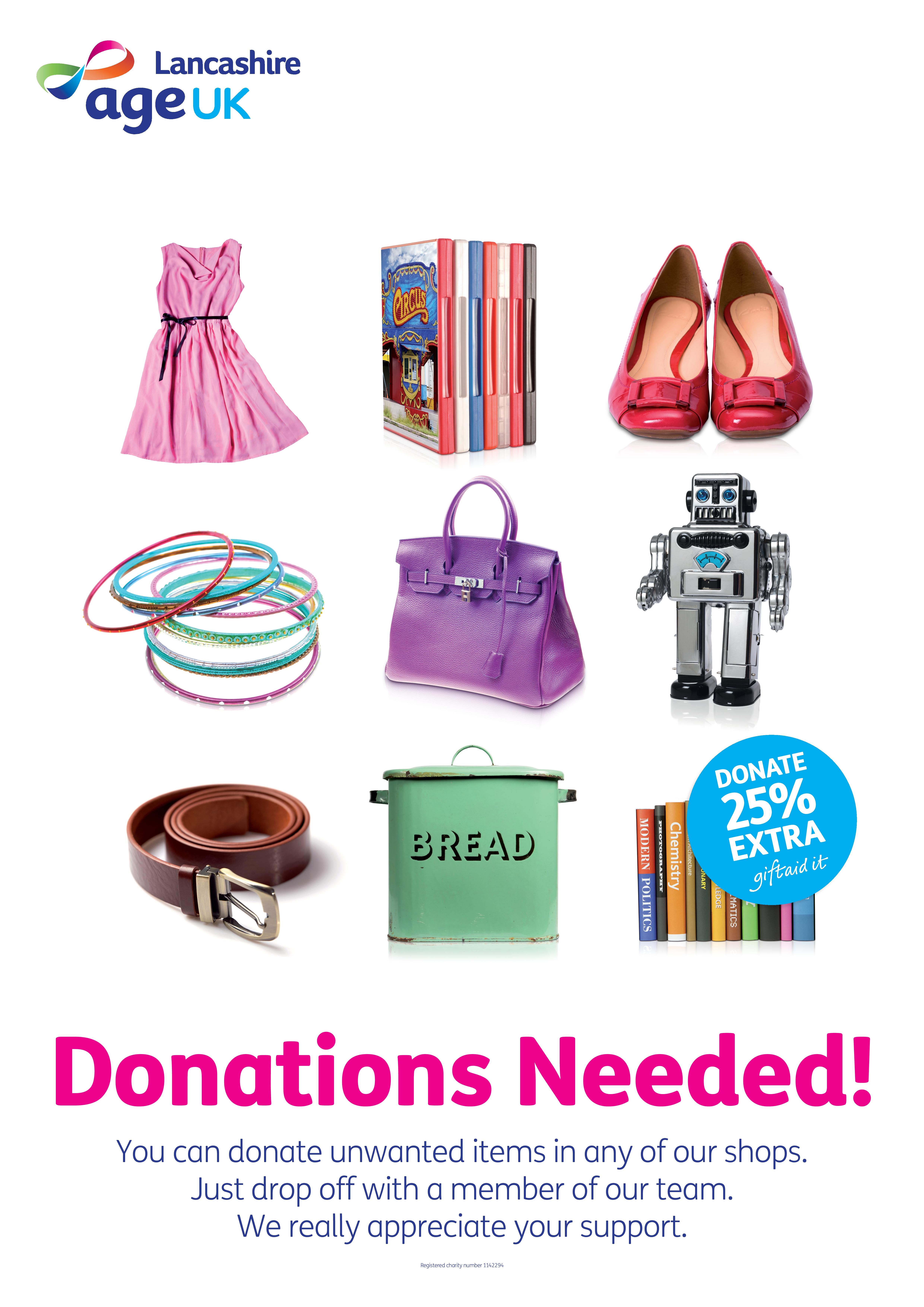 Age UK Lancashire | Charity shop