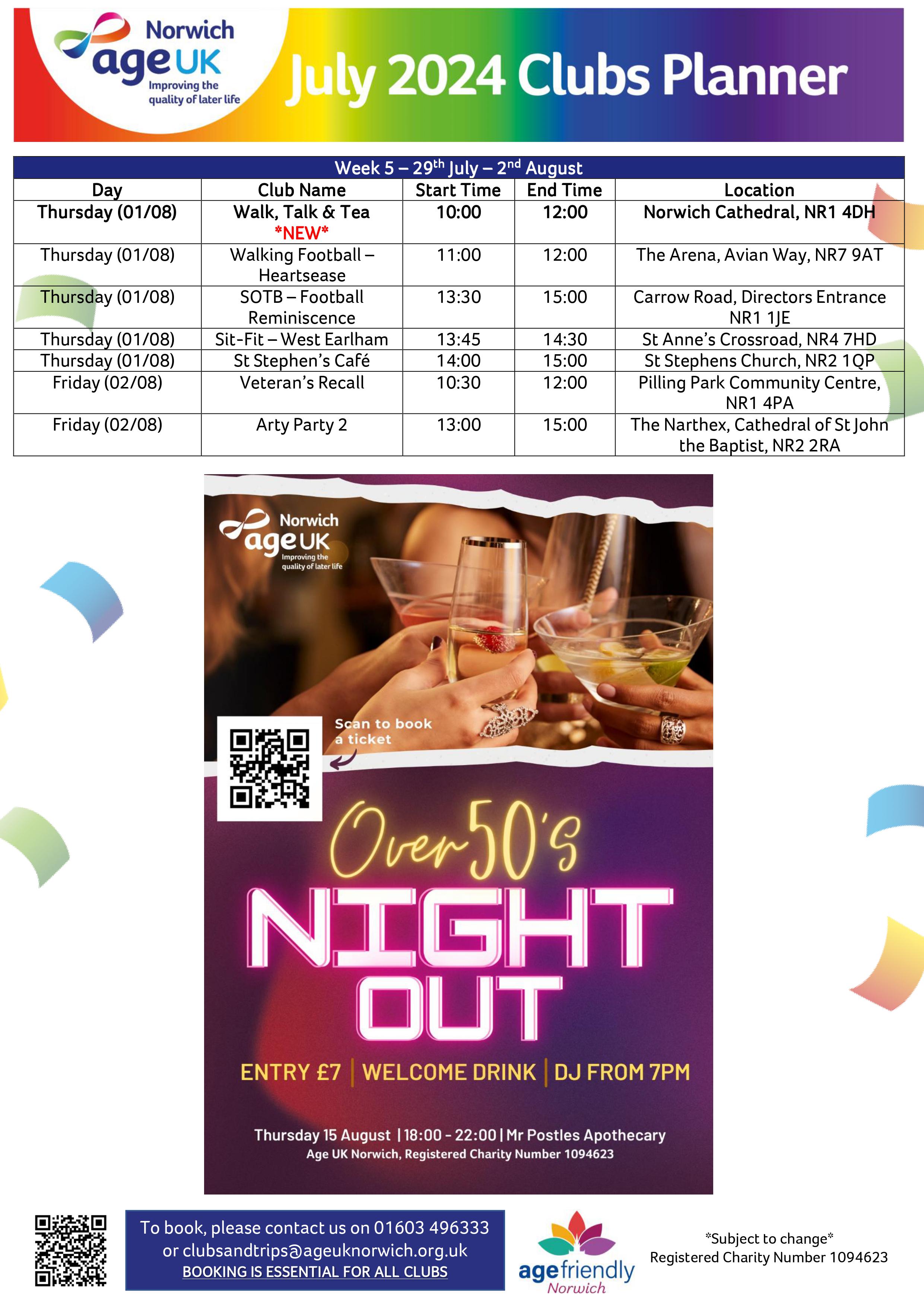 Age UK Norwich | Activity Groups