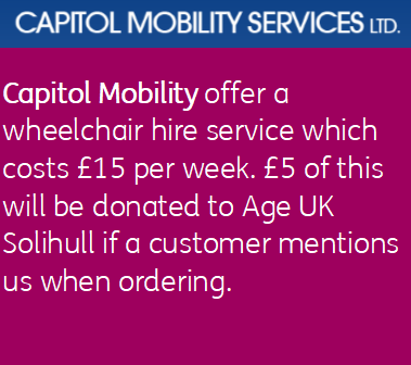 Age UK Solihull | Corporate support