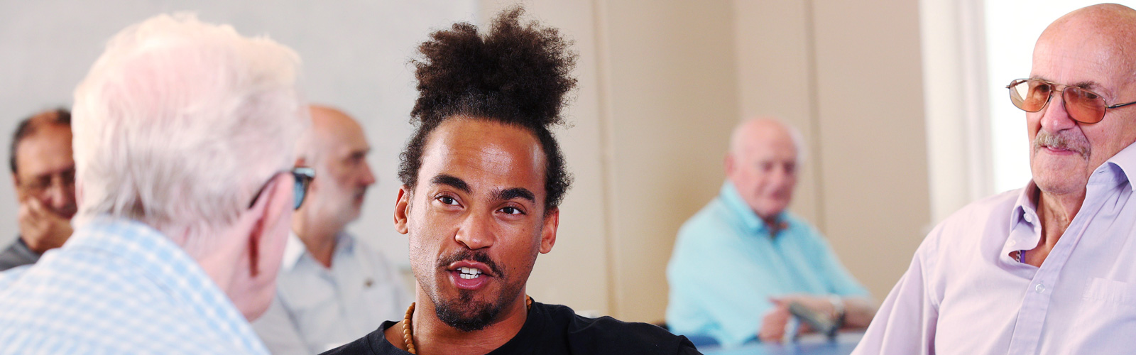 Age UK welcomes Dev Griffin as new celebrity ambassador | Discover | Age UK