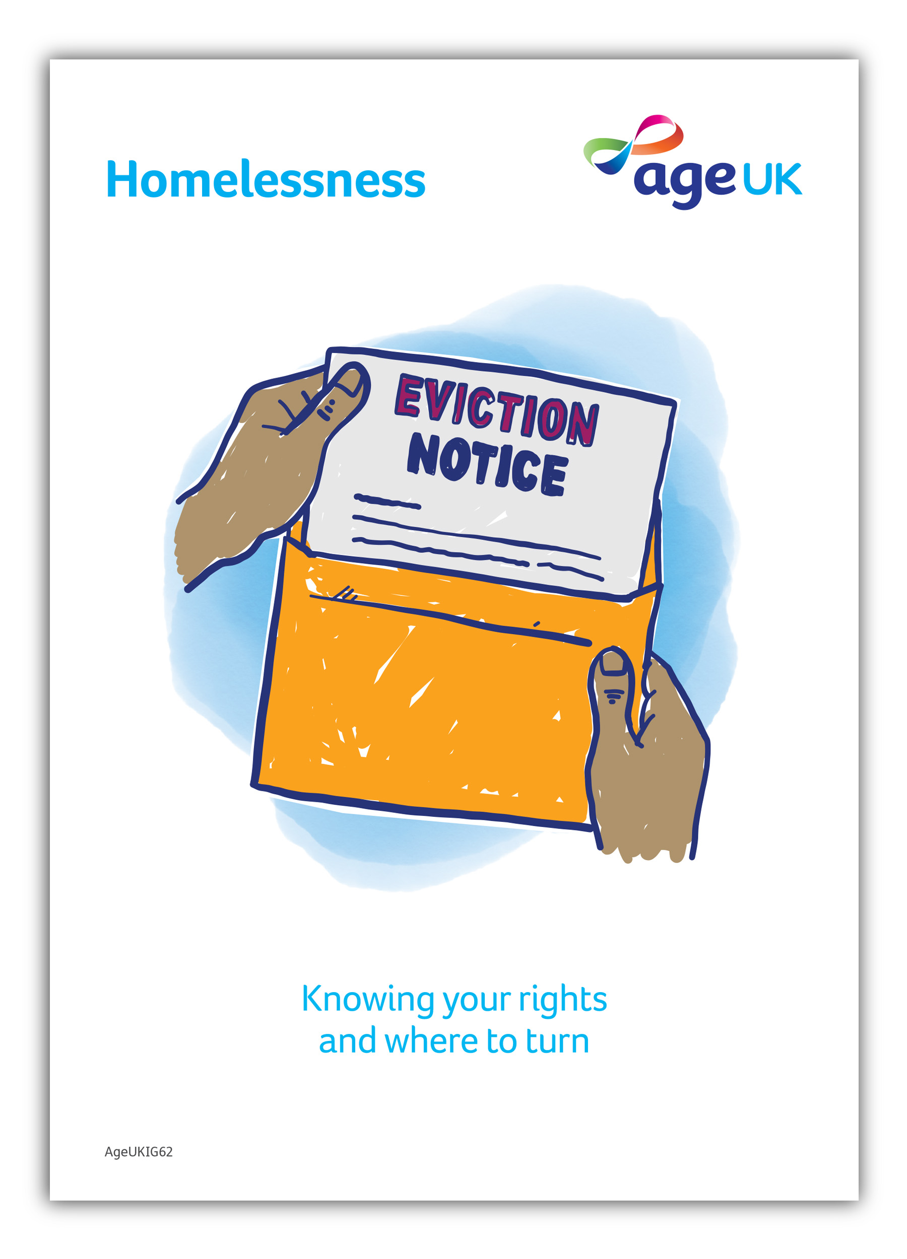 Homelessness downloadable information guide | Age UK