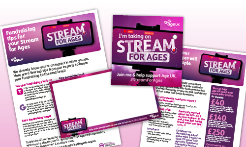 Stream for Ages | Fundraise | Age UK